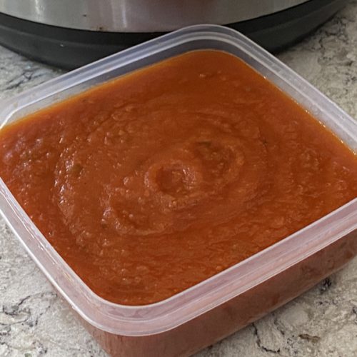 Instant Pot Tomato Sauce Recipe - Using Fresh Tomatoes