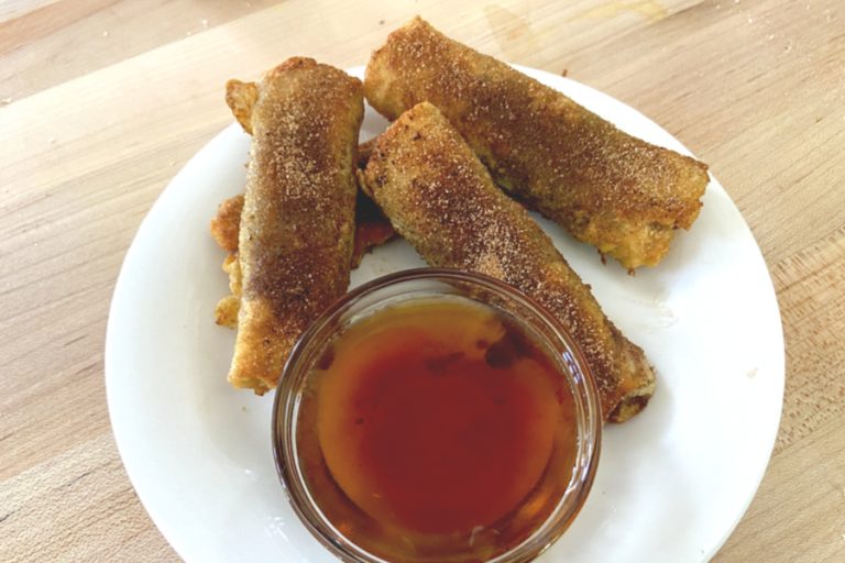 French Toast Roll Ups - An Easy, Hand-Held Breakfast or Snack Recipe