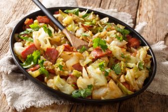 Fried Corned Beef And Cabbage Recipe - All The Taste, Very Little Work!