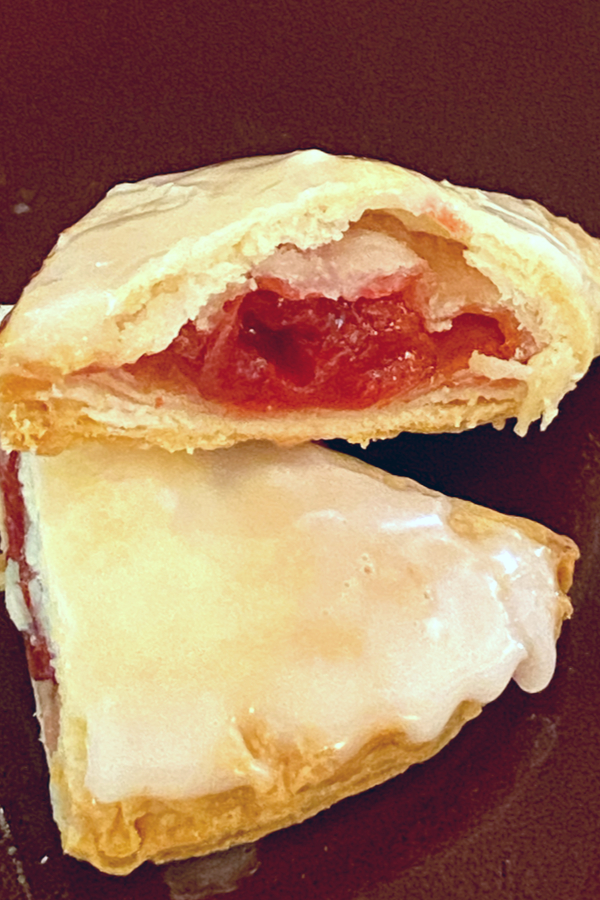 cherry hand pie cut open - Make Your Meals