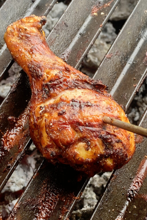Grilled Barbecue Chicken Legs - Easy, Delicious & Budget Friendly Recipe