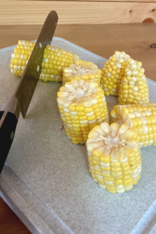 cutting corn - Make Your Meals