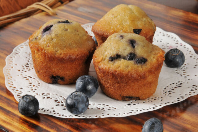 Mini Blueberry Muffins Recipe - Made With Fresh or Frozen Berries