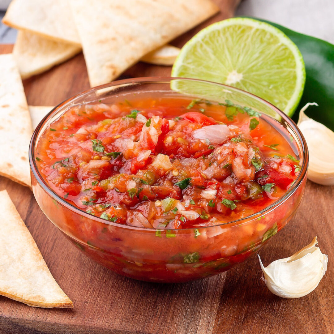Easy Homemade Salsa Recipe -With Optional Canning Instructions