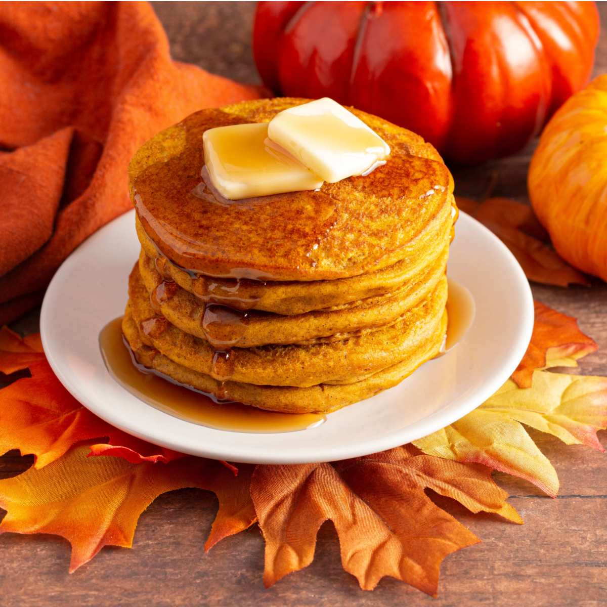 Pumpkin Spice Pancakes (Pancake Mix and Homemade Recipe)