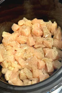 seasoned diced chicken in crock pot - Make Your Meals